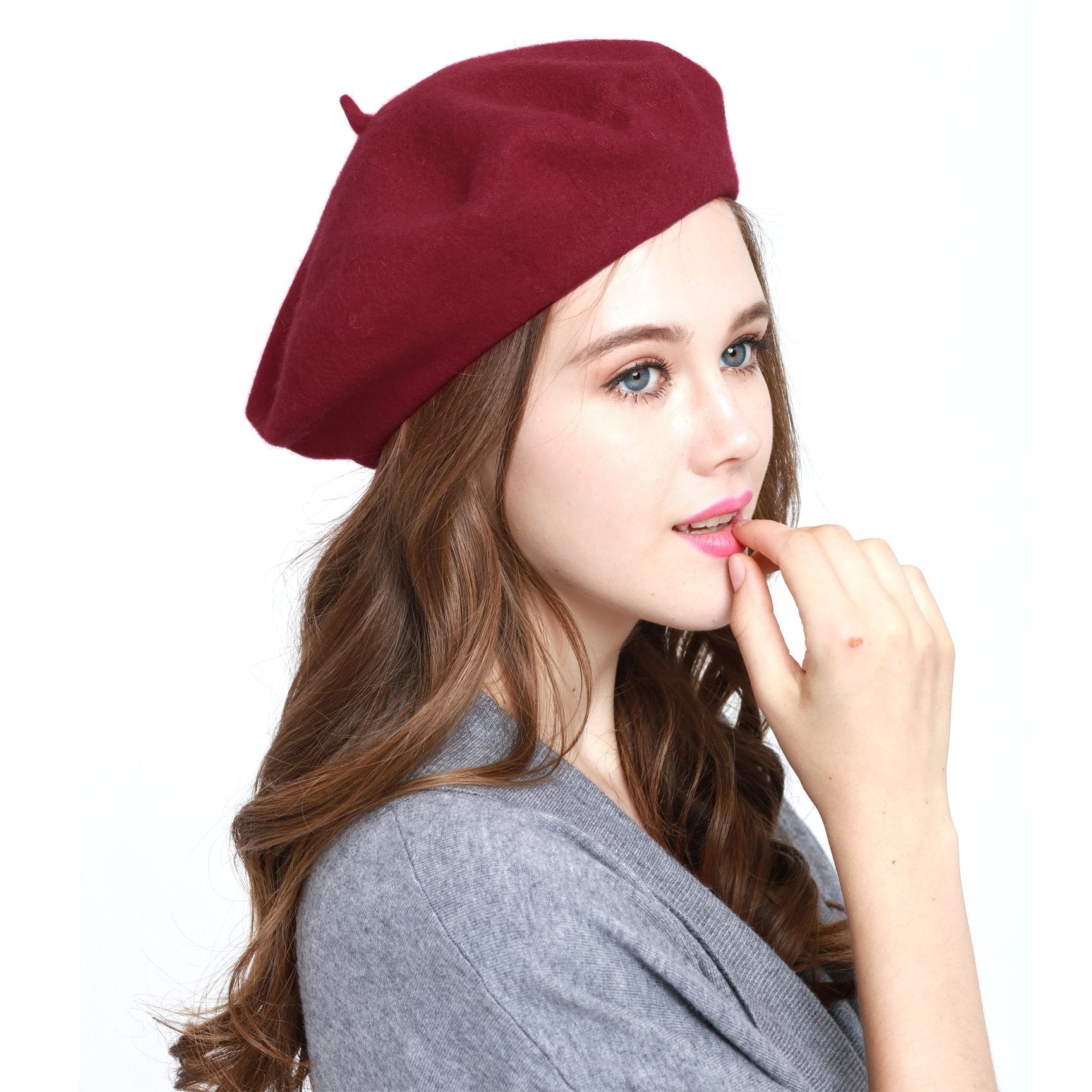 Wool Warm French Art Basque Beret Tam Beanie Hat Cap - Walmart.com