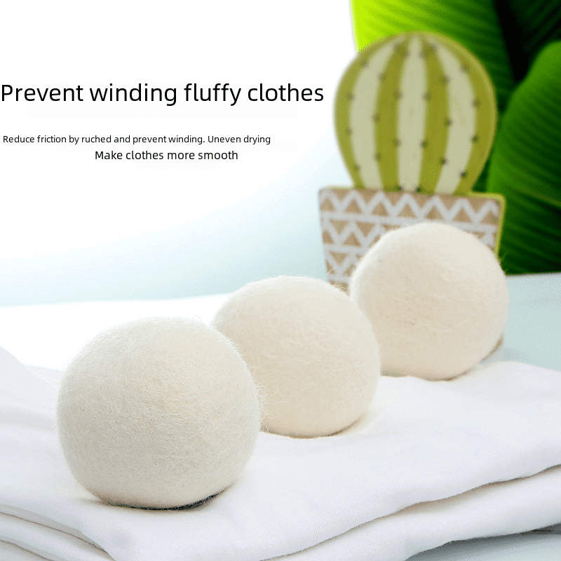 Wool ball drying ball anti-static anti-winding dryer ball felt laundry ...