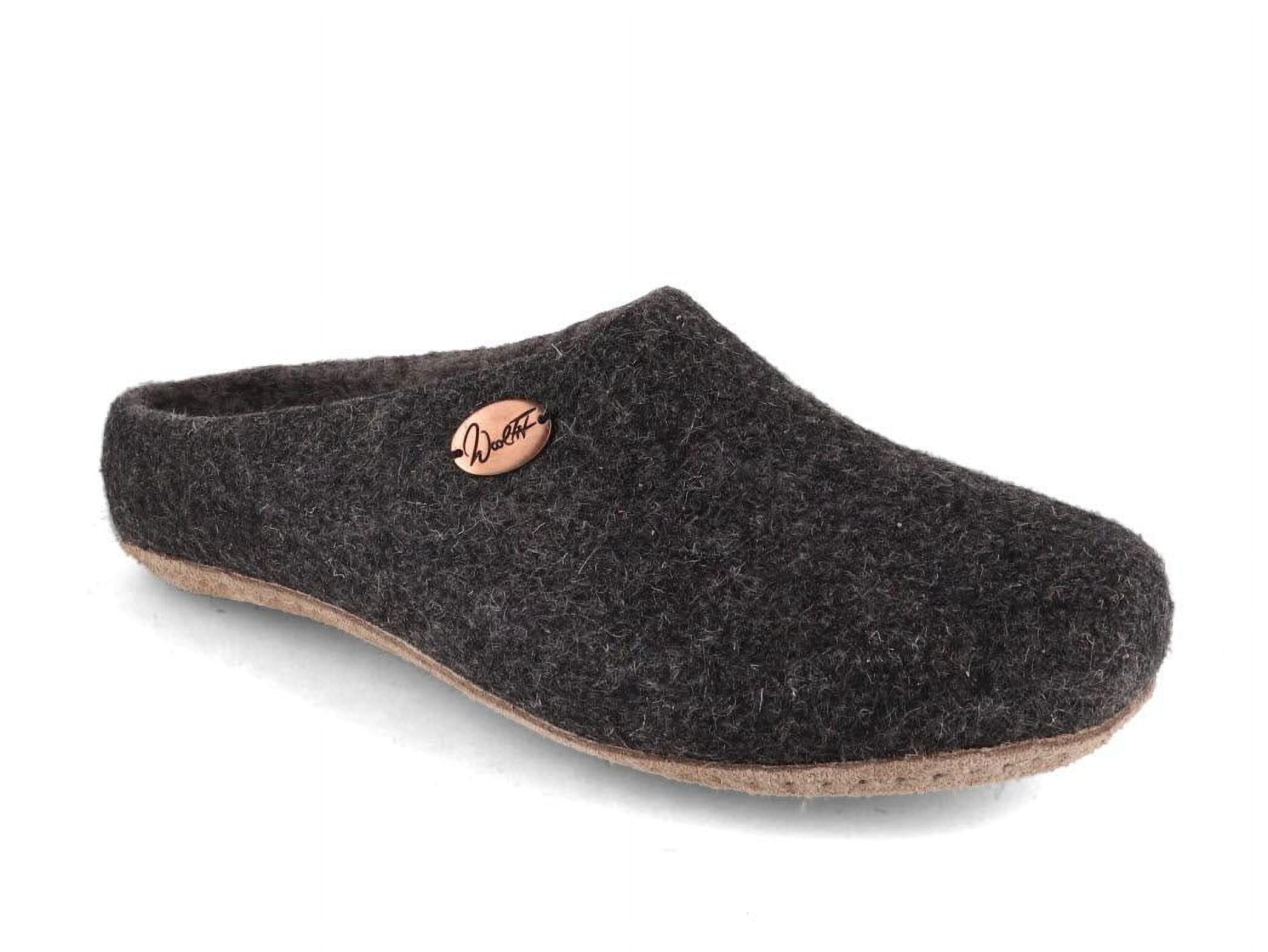 WoolFit® Summer Slippers 'Step', charcoal + light grey - Walmart.com