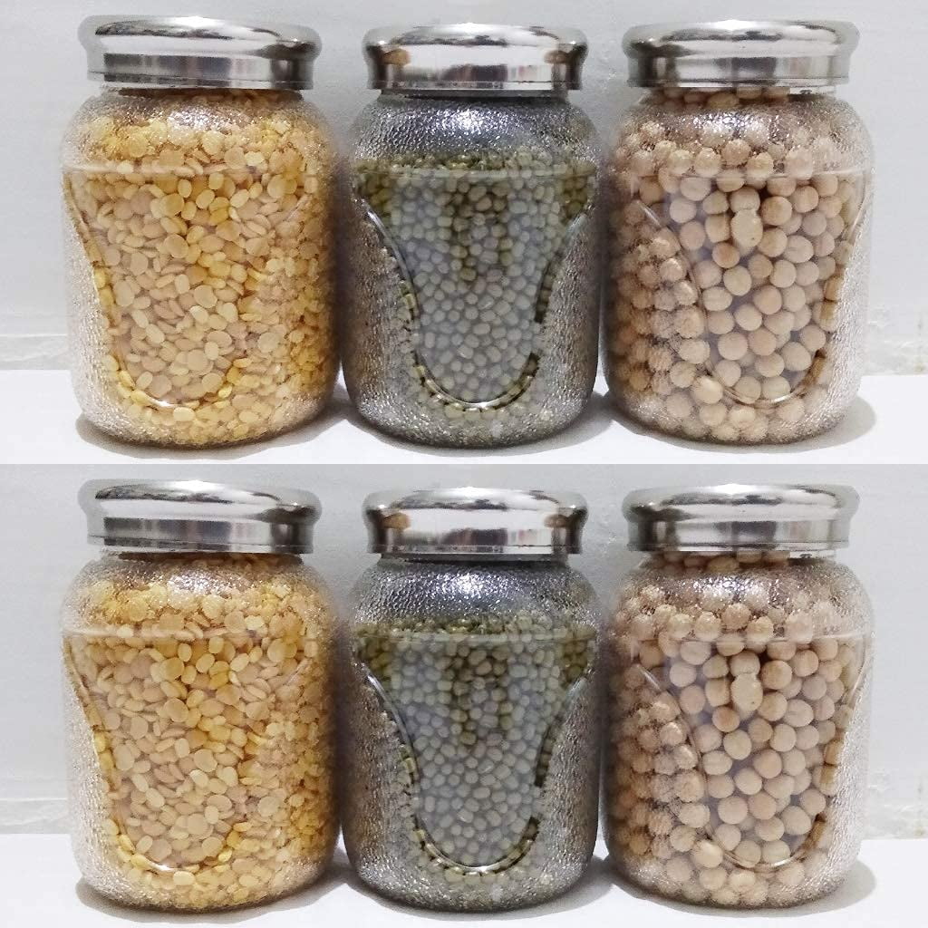 Woolco Bright Shine Milky Way Plastic Premium Storage Jars Container ...