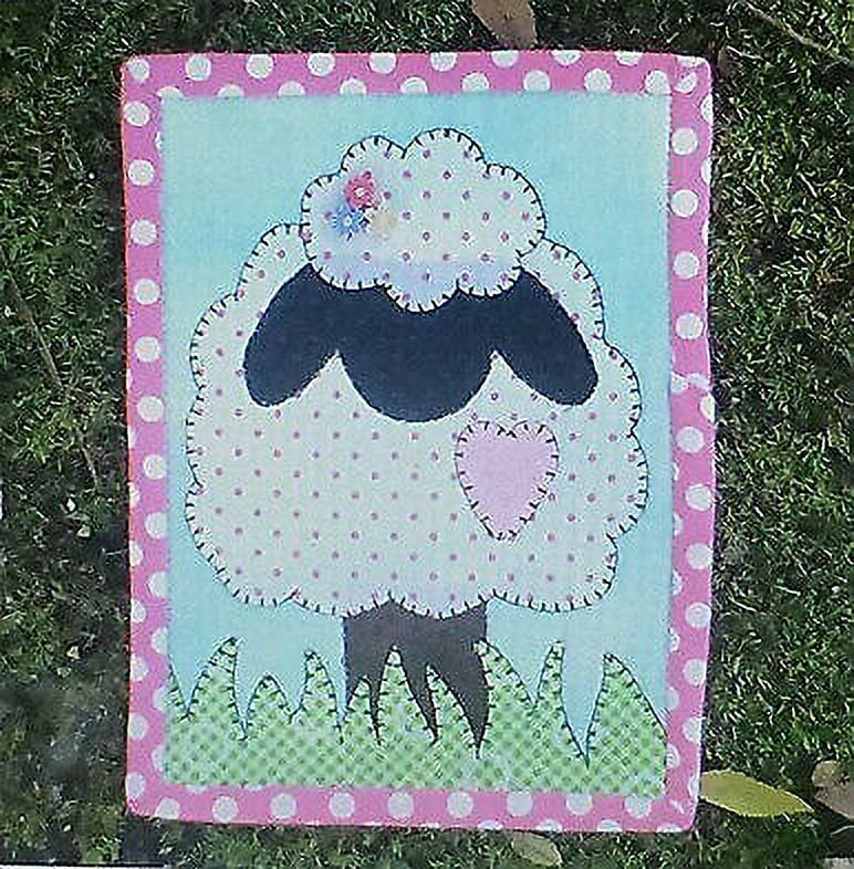 Woolie Wannabe Mug Rug Pre-cut Applique Kit, Sewing Kit Stitches of ...