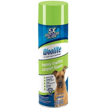 Woolite Heavy Traffic Fresh Scent Carpet Cleaner 22 oz Foam (Pack of 5 ...