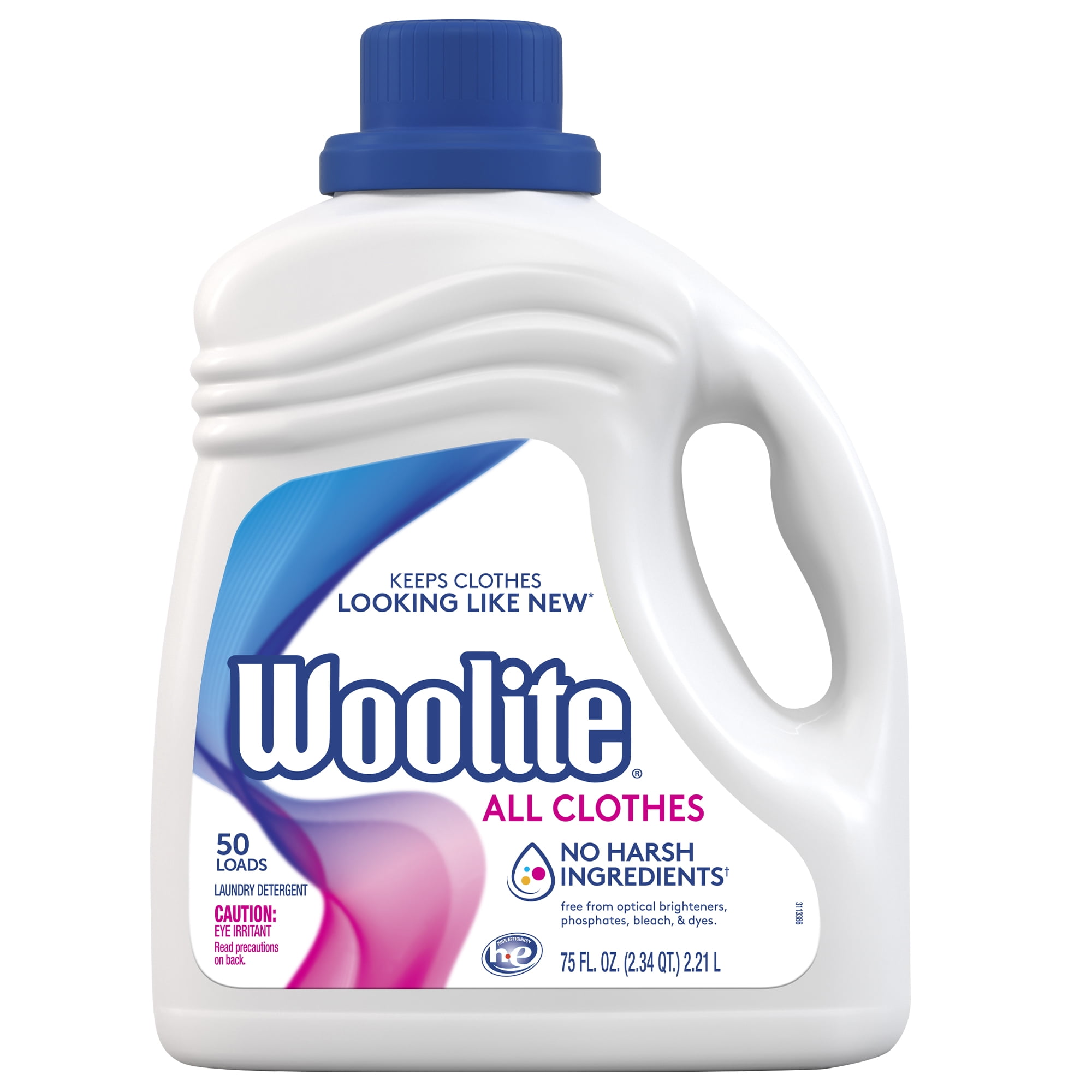 Woolite Delicates Laundry Detergent, 50 Loads, 75oz, Sparkling Falls ...