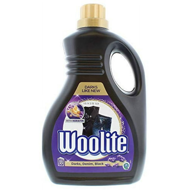 Woolite Liquid 2 Liters, 67 Ounces, 33 Loads Dark, Black & Denim ...