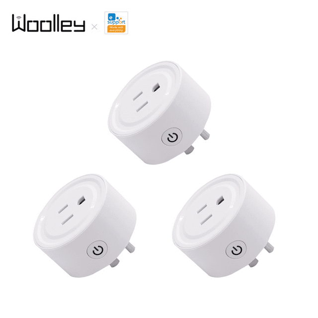 Woolley Zigbee Smart Plug, Home Compatible Outlet, Works with Alexa ...