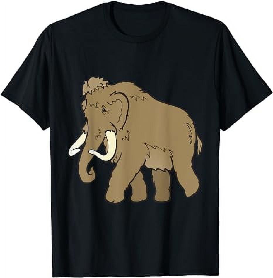 Woolly Mammoth Design T-Shirt - Walmart.com