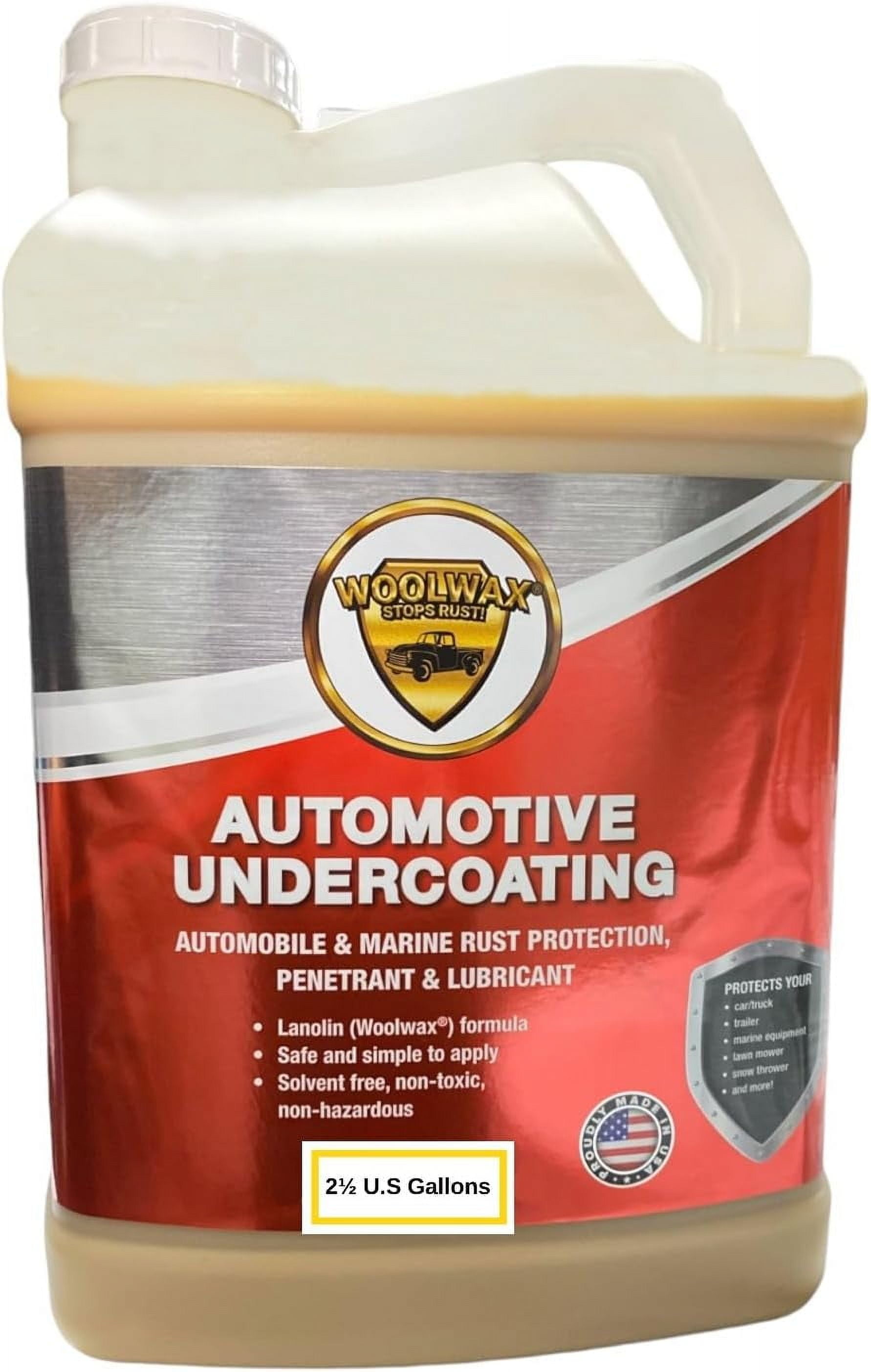 Woolwax 2+1/2 Gallon Jug Auto Truck Undercoating Corrosion Inhibitor ...