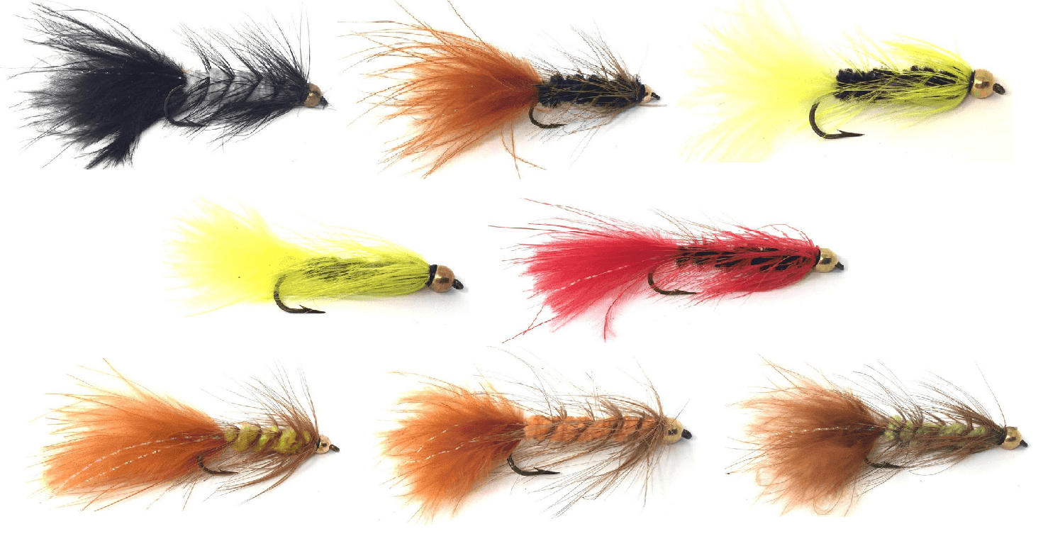 Wooly Bugger Fly Fishing Flies for Trout and Other Freshwater Fish ...