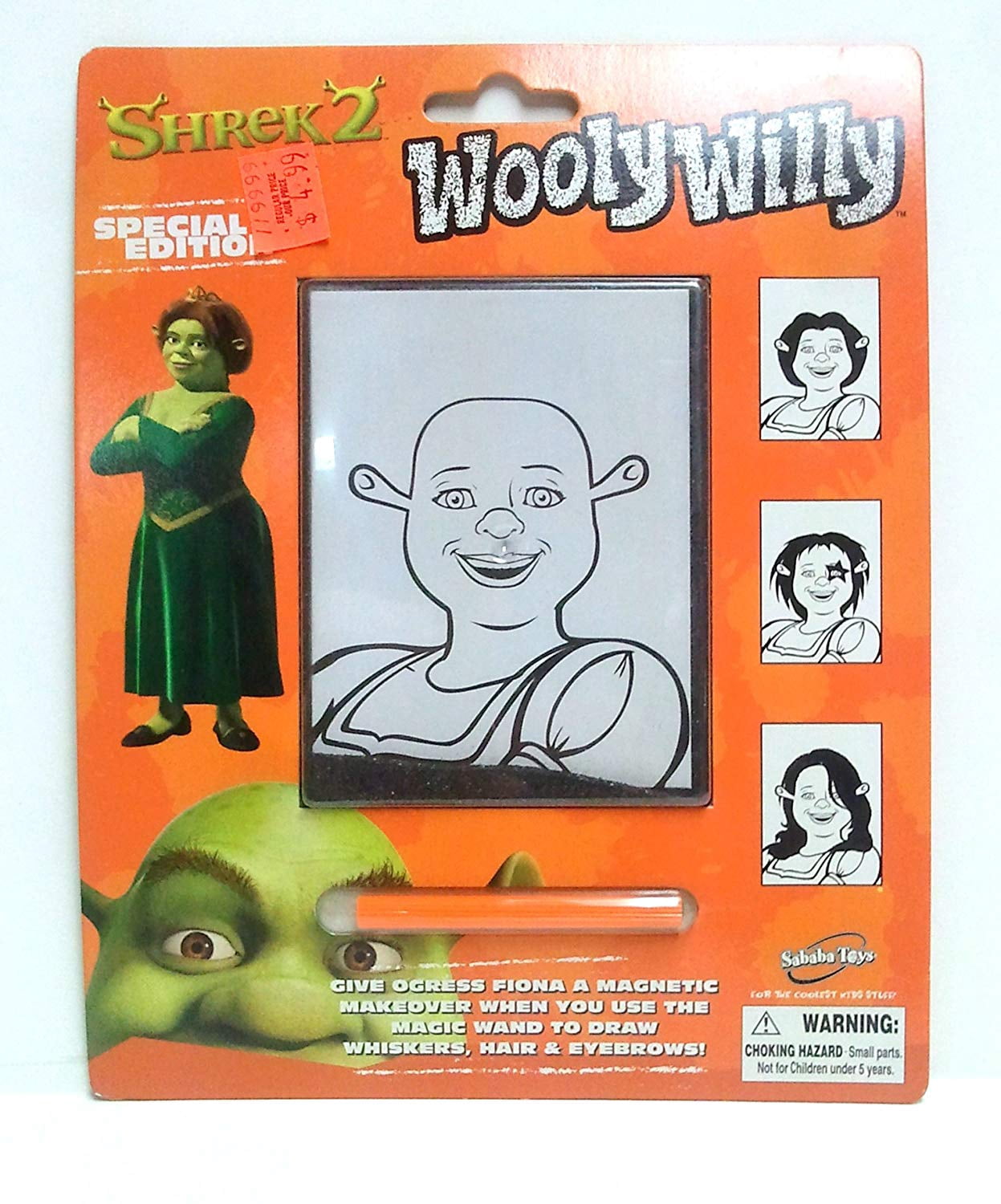 Wooly Willy - Shrek 2 Special Edition! (Ogress Fiona) - Walmart.com