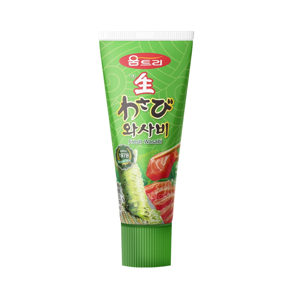 Woomtree Fresh Wasabi Paste, 4.2 oz -Tube - Korean Food - Walmart.com