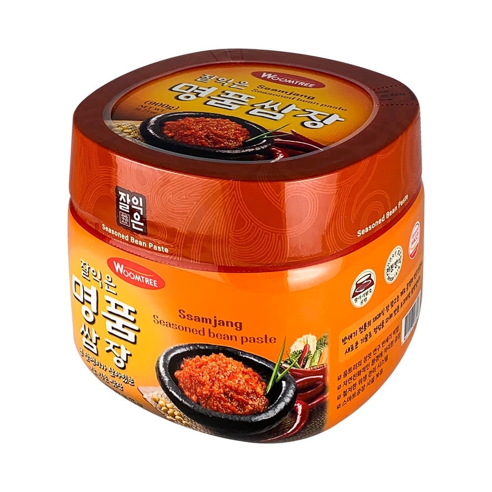 Woomtree Ssamjang Seasoned Bean Paste, 2lb, Korean Fermentation and ...