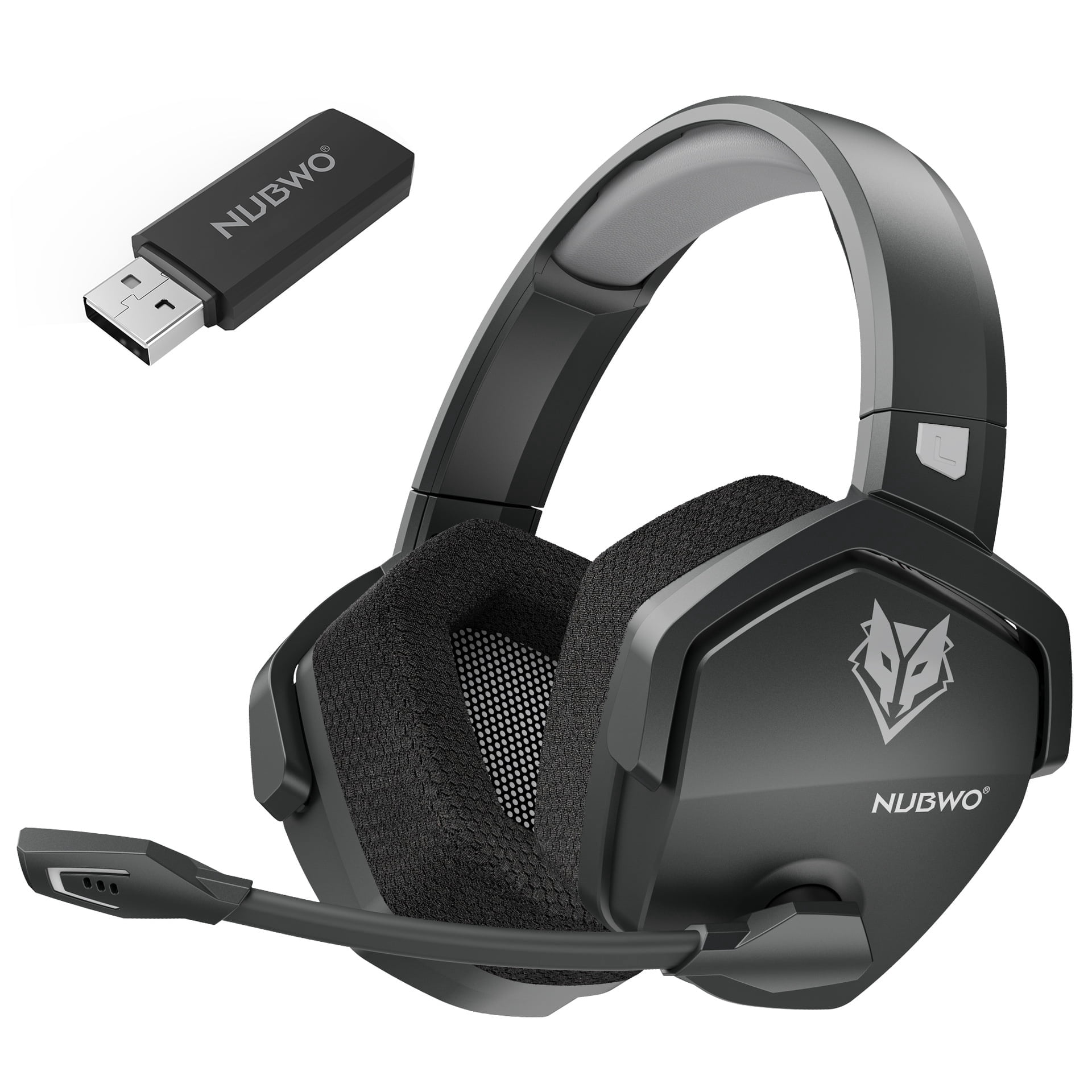 Sueriy G06 Wireless Gaming Headset, Noise Cancelling Over Ear ...