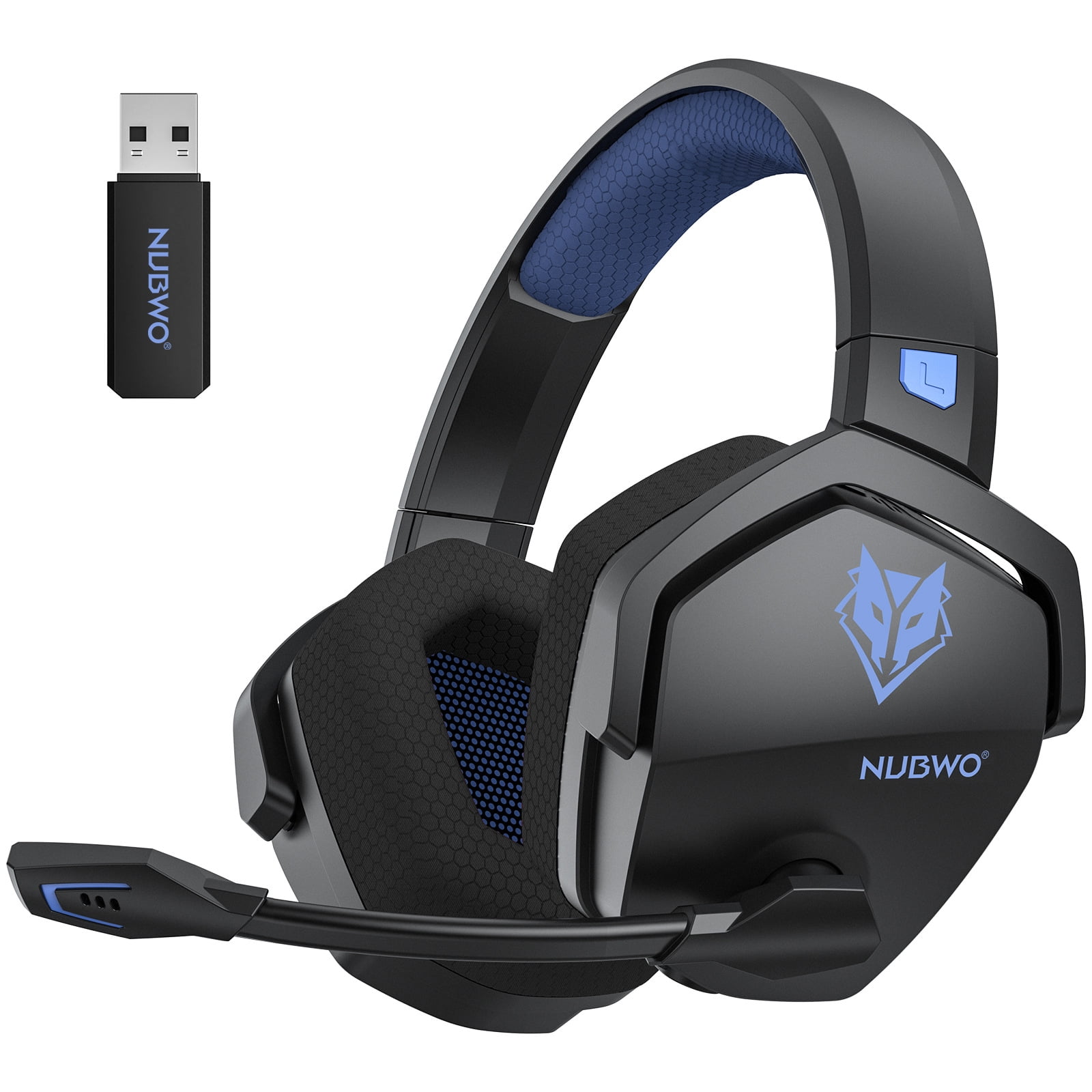Sueriy G06 Wireless Gaming Headset, Noise Cancelling Over Ear ...