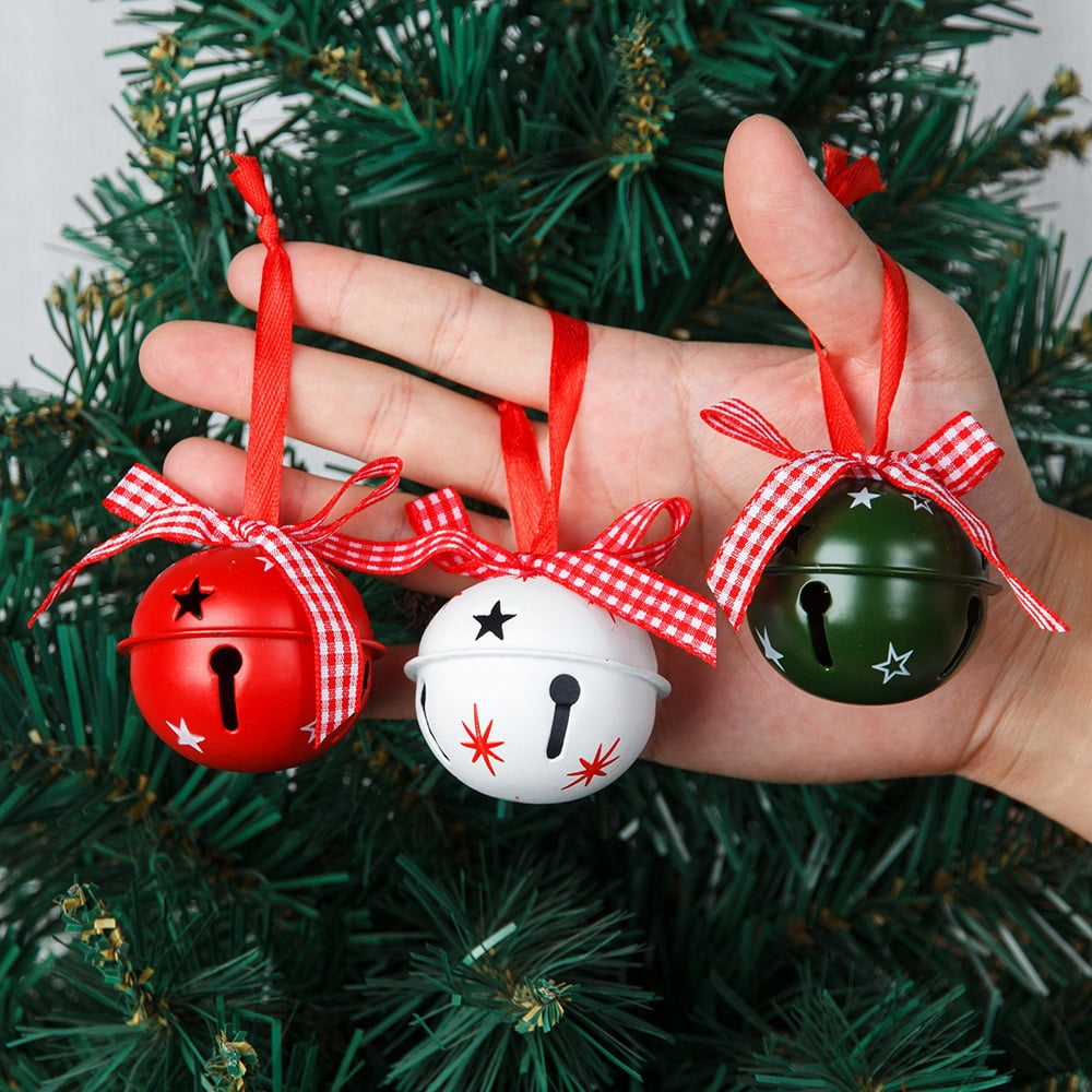 Wooowa Christmas Bells, Festive Jingle Bell Decorations, Versatile ...