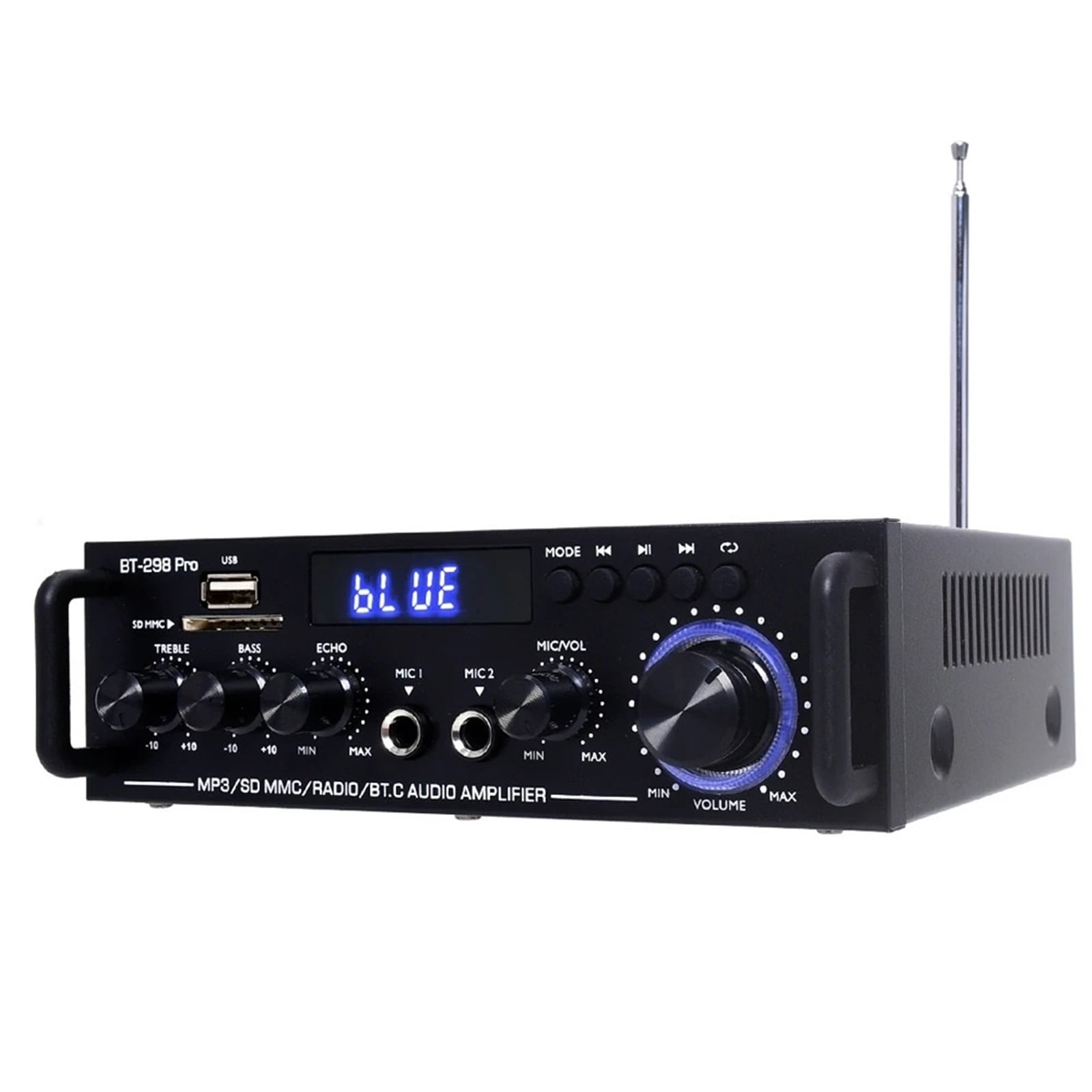 Woopker Amplifier Bt 298 Pro Home Theater Amplifier Dual Channel Stereo ...