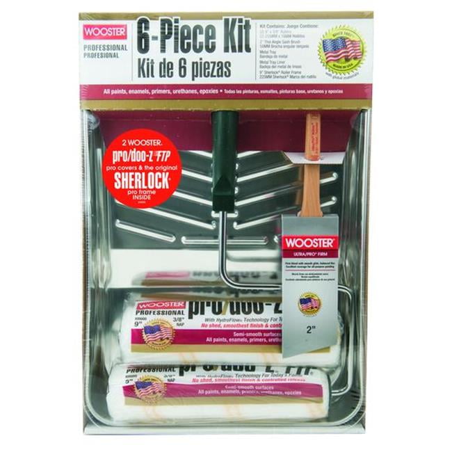 Wooster 1015200 Pro & Doo-Z FTP Paint Tray Kit - 6 Piece - Walmart.com
