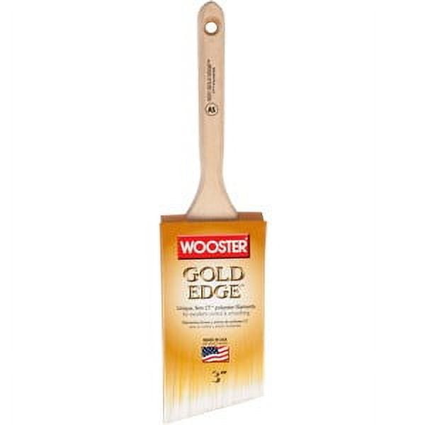 Wooster 5231 3" Gold Edge Angle Brush - Walmart.com