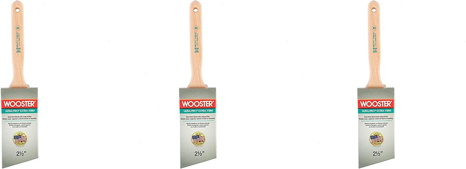 Wooster Brush 4153-2 1/2 4153-2-1/2 Ultra/Pro Extra-Firm Lindbeck Angle ...