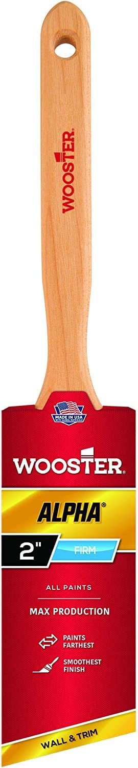 Wooster Brush 4231-2 Alpha Angle Sash Paintbrush, 2-Inch - Set of 3 ...