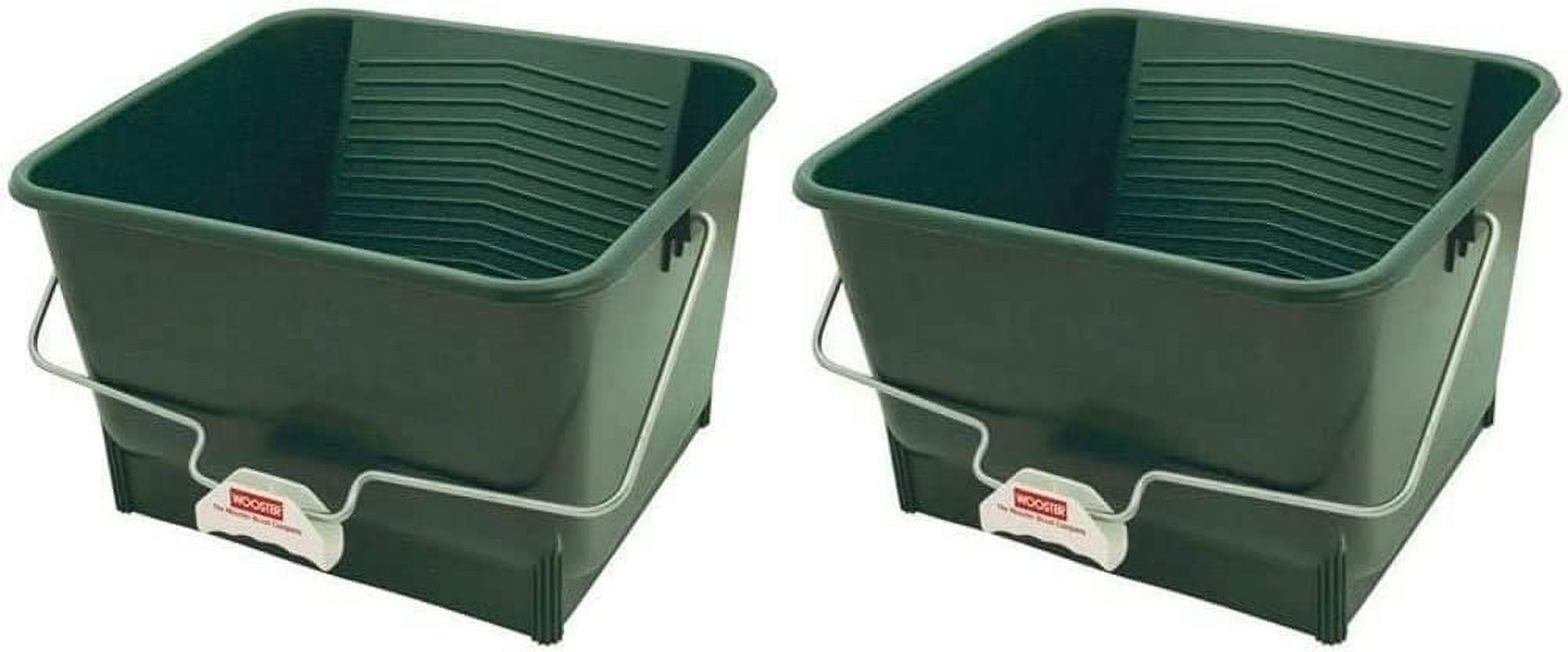 Wooster Brush 8616 4-Gallon Bucket, Pack of 1, Green-New 2 - Walmart.com