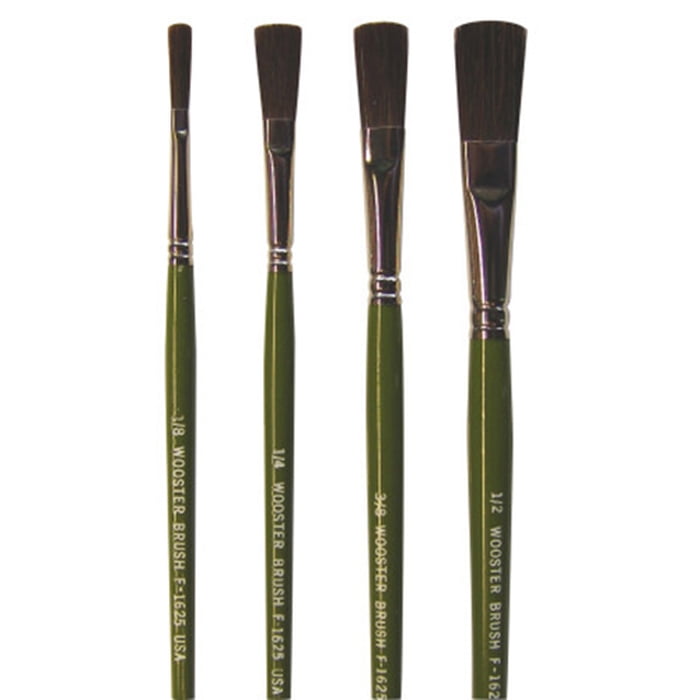 Wooster Genuine 0.125" Ox Hair Letterer Artist Paintbrush - F1625-0.125 ...