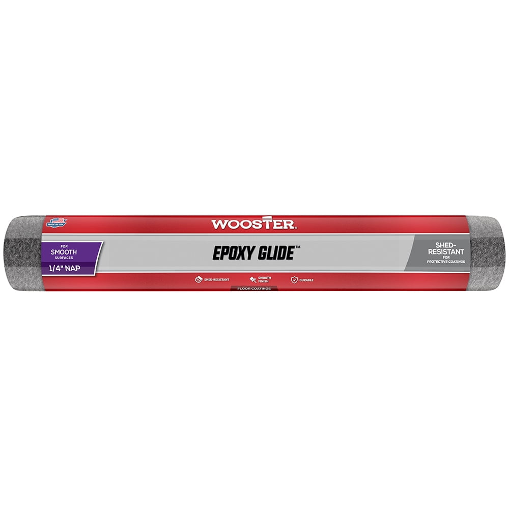 Wooster 18" Paint Roller Cover, 1/4" Nap, Fabric R232-18 - Walmart ...