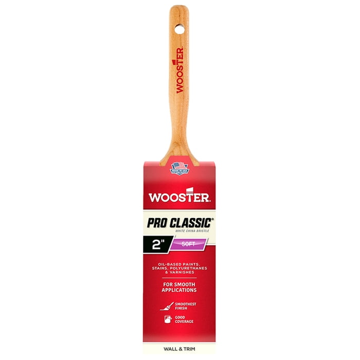 Wooster Brush Company Z1118 2 in. Platinum Paint Brush 2 in. - Walmart.com