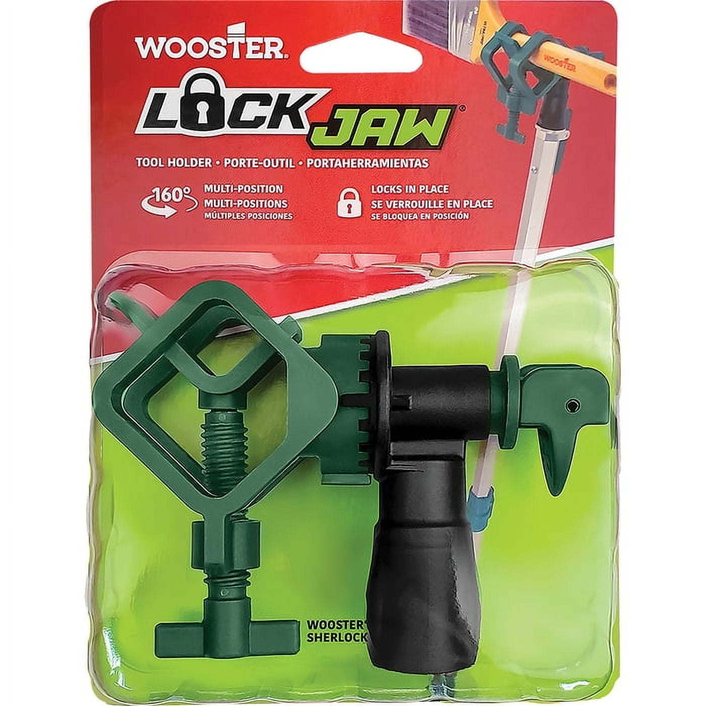 Wooster Brush F6333 Lock Jaw Tool Holder, Paint Roller Extender Handle ...