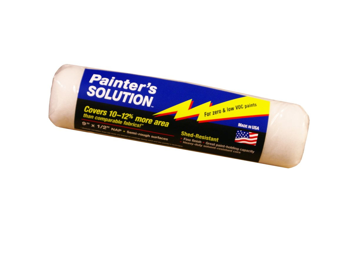Wooster Genuine 18" Painter's Solution 1/2" Nap Roller Cover - R577-18 ...