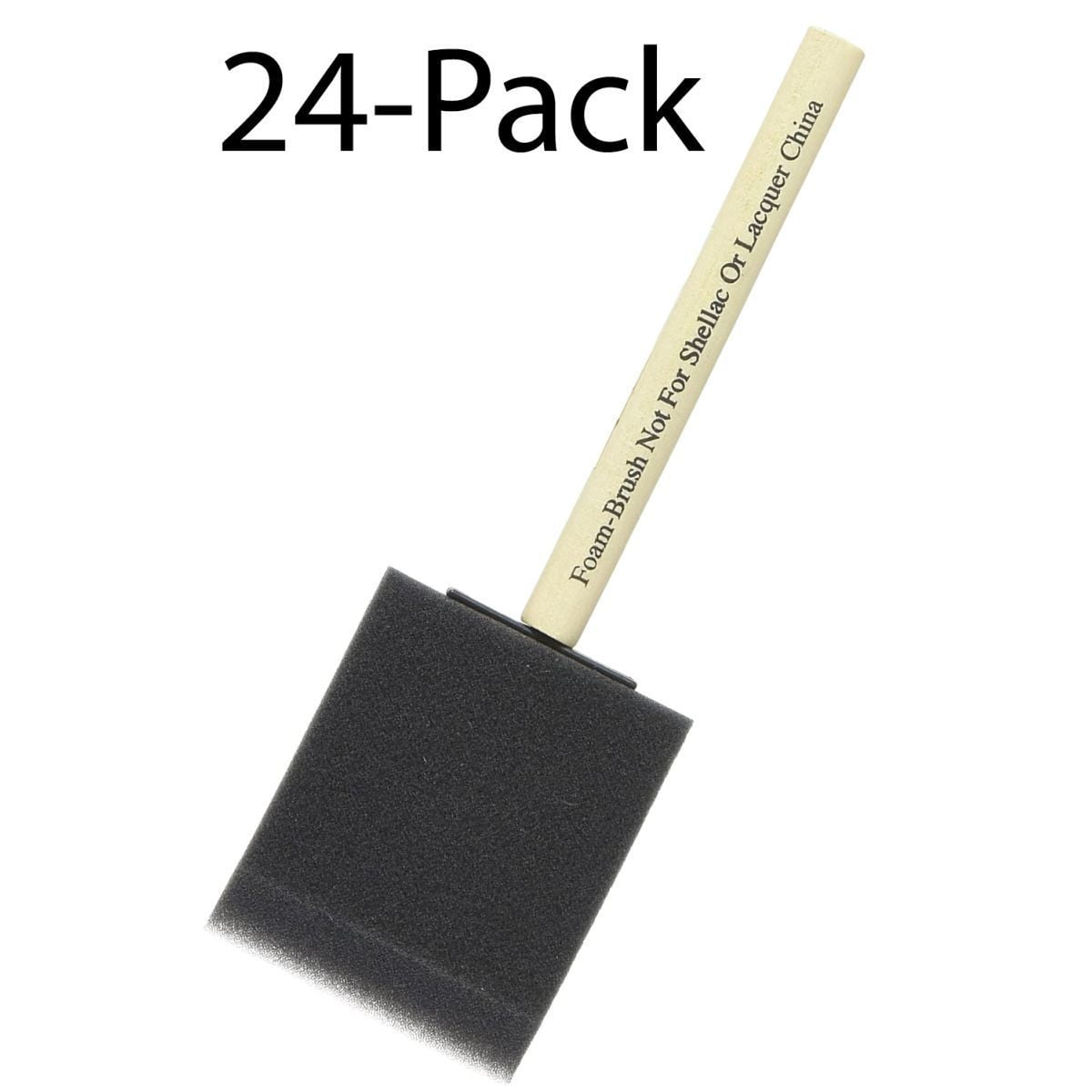 Wooster Genuine 2" Acme Foam Brush 24-Pack, 3102-2-24PK - Walmart.com