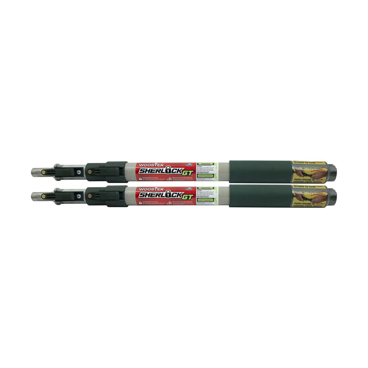 Wooster Genuine Sherlock GT 1'-2' Extension Pole 2-Pack, R097-2PK ...