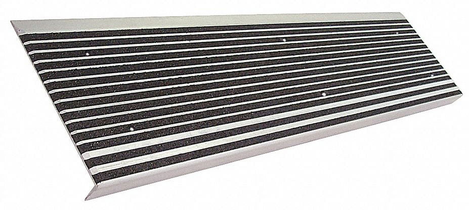 Wooster Products Stair Tread,Black,60" W,Extruded Alum 500BLA5 ...