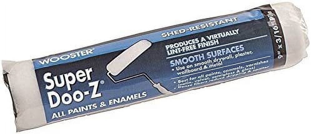 Wooster R206-9 9" X 3/16" Super Doo-Z Paint Rollers - Walmart.com
