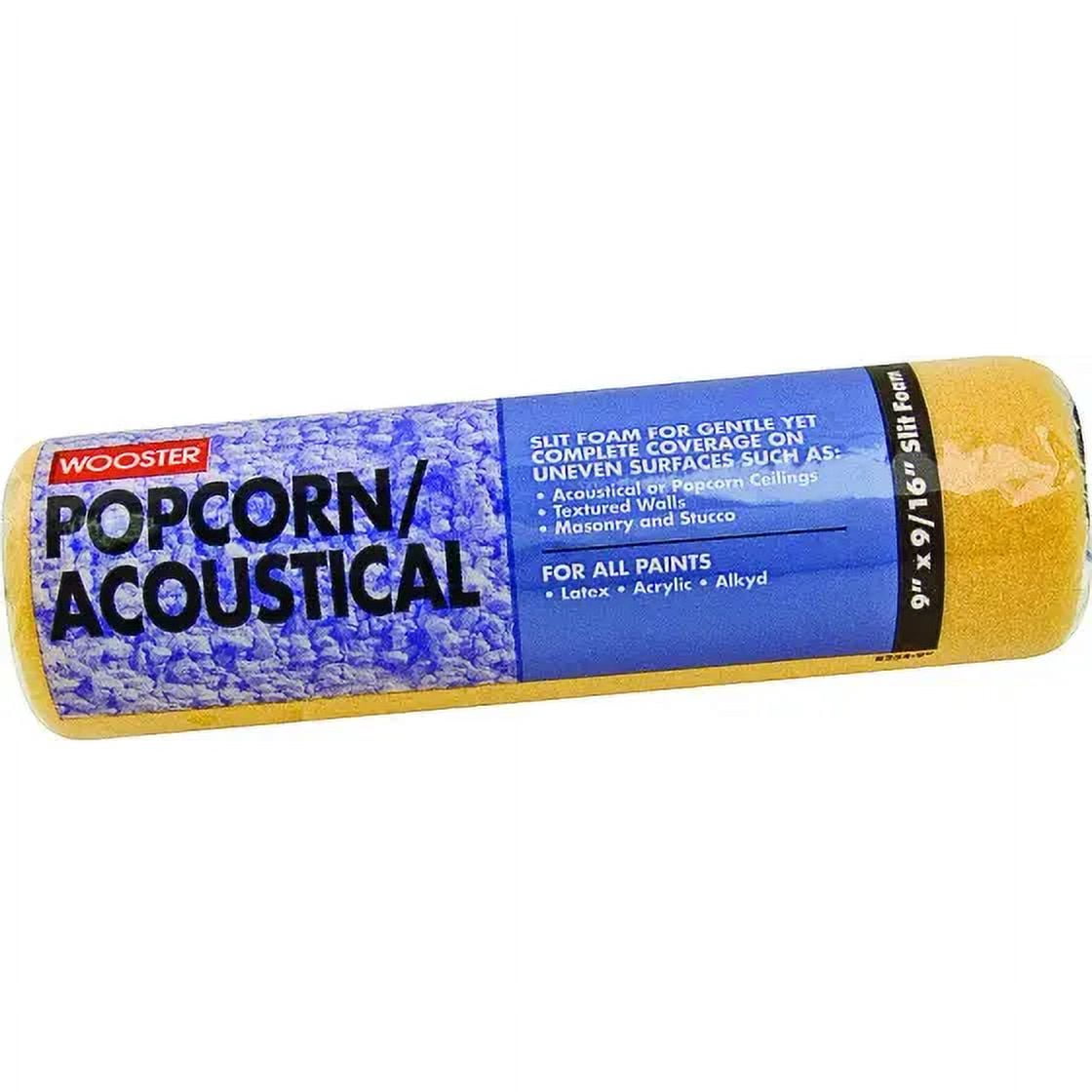 Wooster R234-9 9 Inch 9/16 Inch Pile Popcorn & Acoustical Roller Covers ...