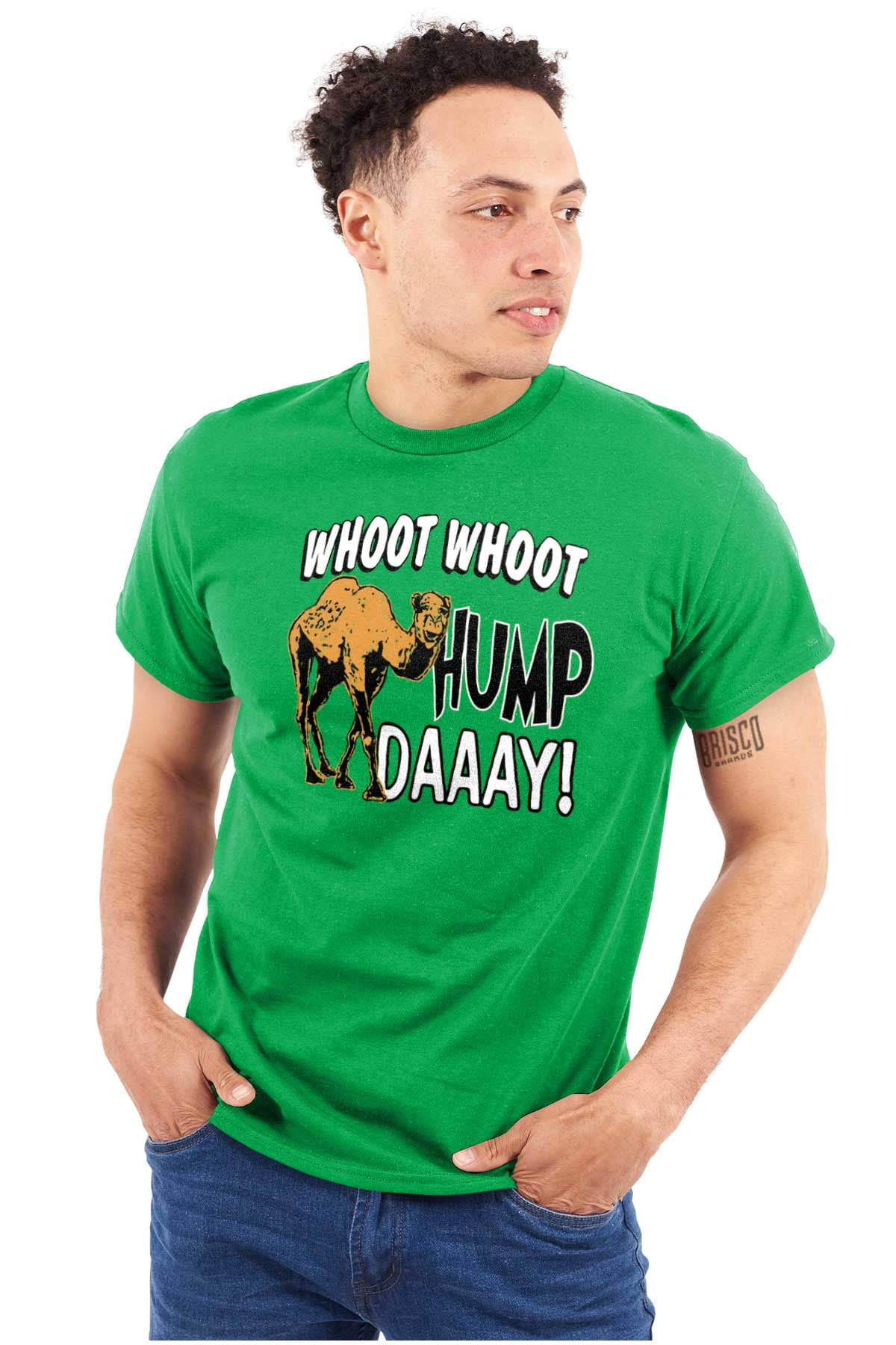 Woot Woot Hump Day Wednesday Camel Men's Graphic T Shirt Tees Brisco ...