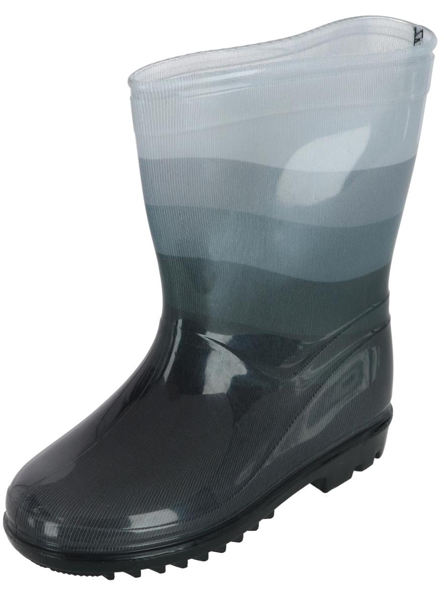 Wootie Toddler Kids' Stripe Waterproof Rain Boots - Walmart.com