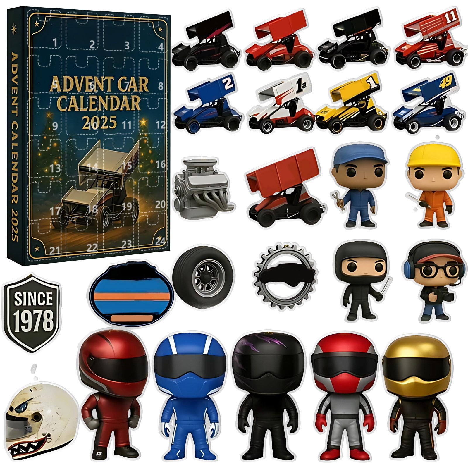 Wor1d of Out1aws Sprint Car Series Advent Calendar 2025, Holiday 24 ...