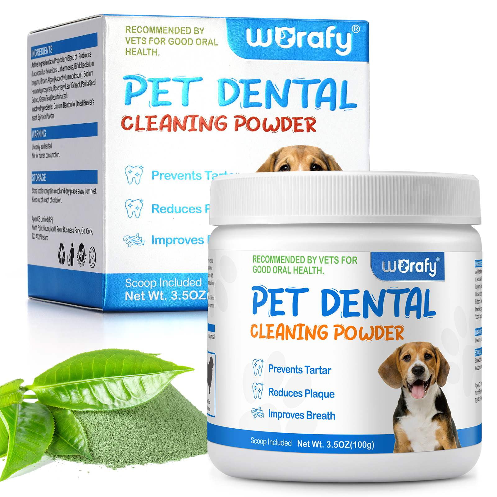 Worafy Dog Dental Cleaning Powder, Dog Teeth Cleaning Powder, Prevent ...