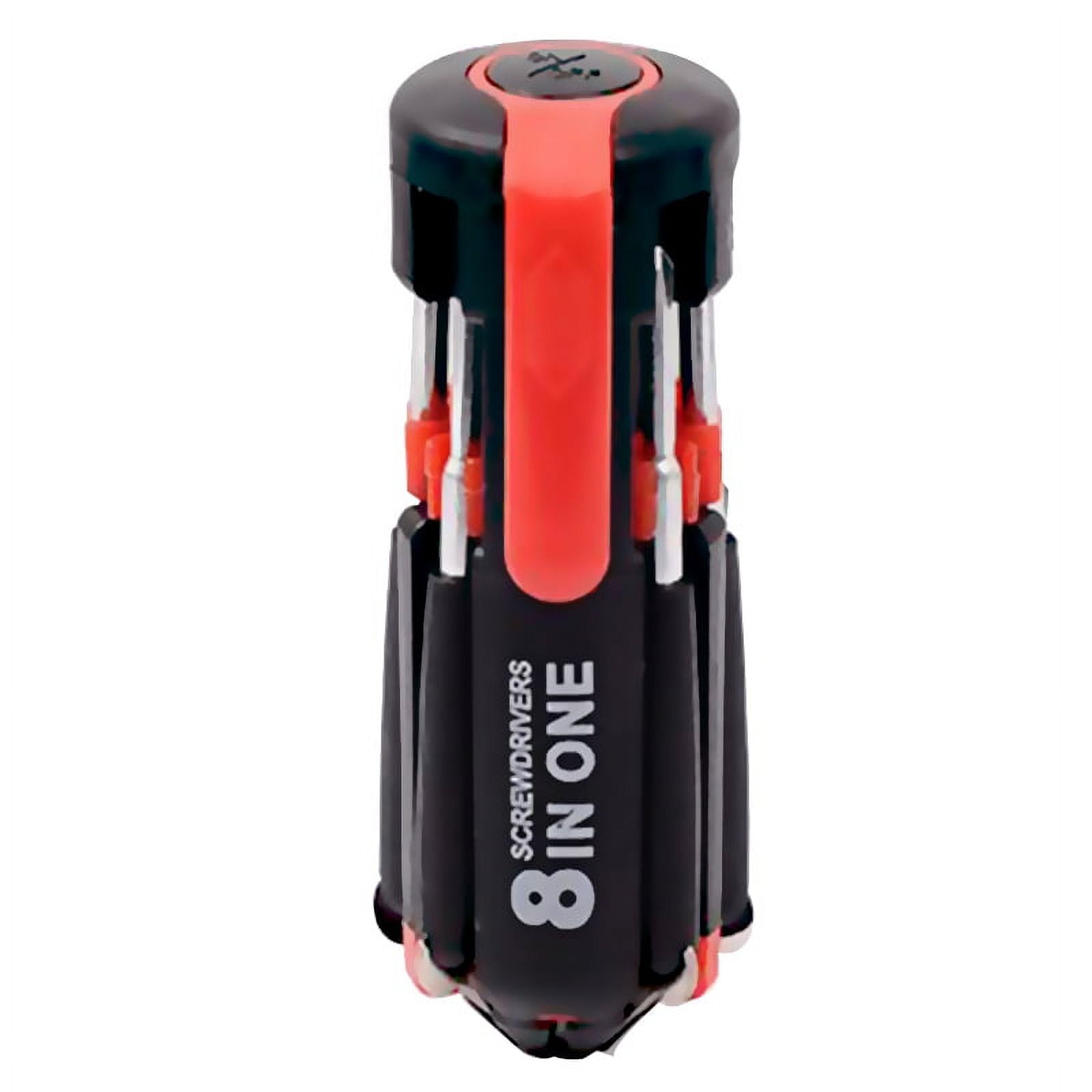 Worallymy 8 In 1 Multi Screwdriver LED Flashlight Hand Tools Multi ...