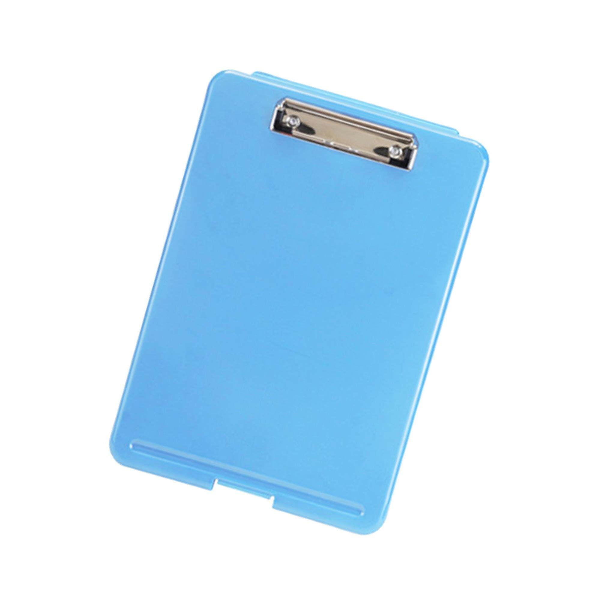 Worallymy Plastic A4 File Box Document Folder Writing Pad Box Organizer ...