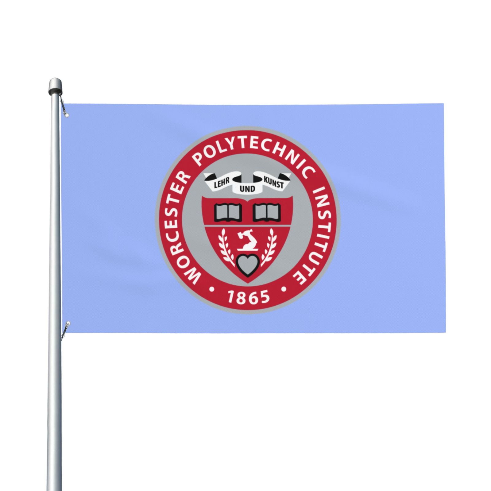 Worcester Polytechnic Institute Flag 3x5 Outdoor ,Sewn Stripes ...