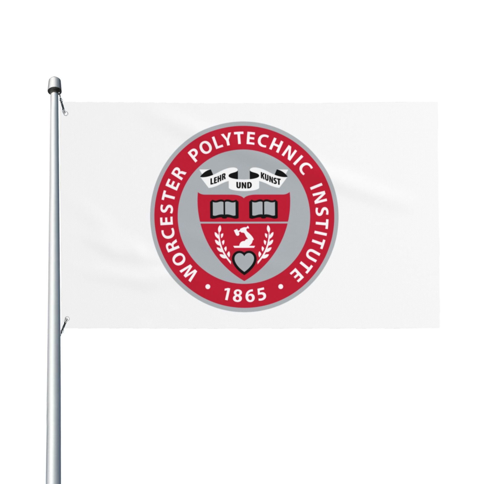 Worcester Polytechnic Institute Flag 3x5 Outdoor ,Sewn Stripes ...