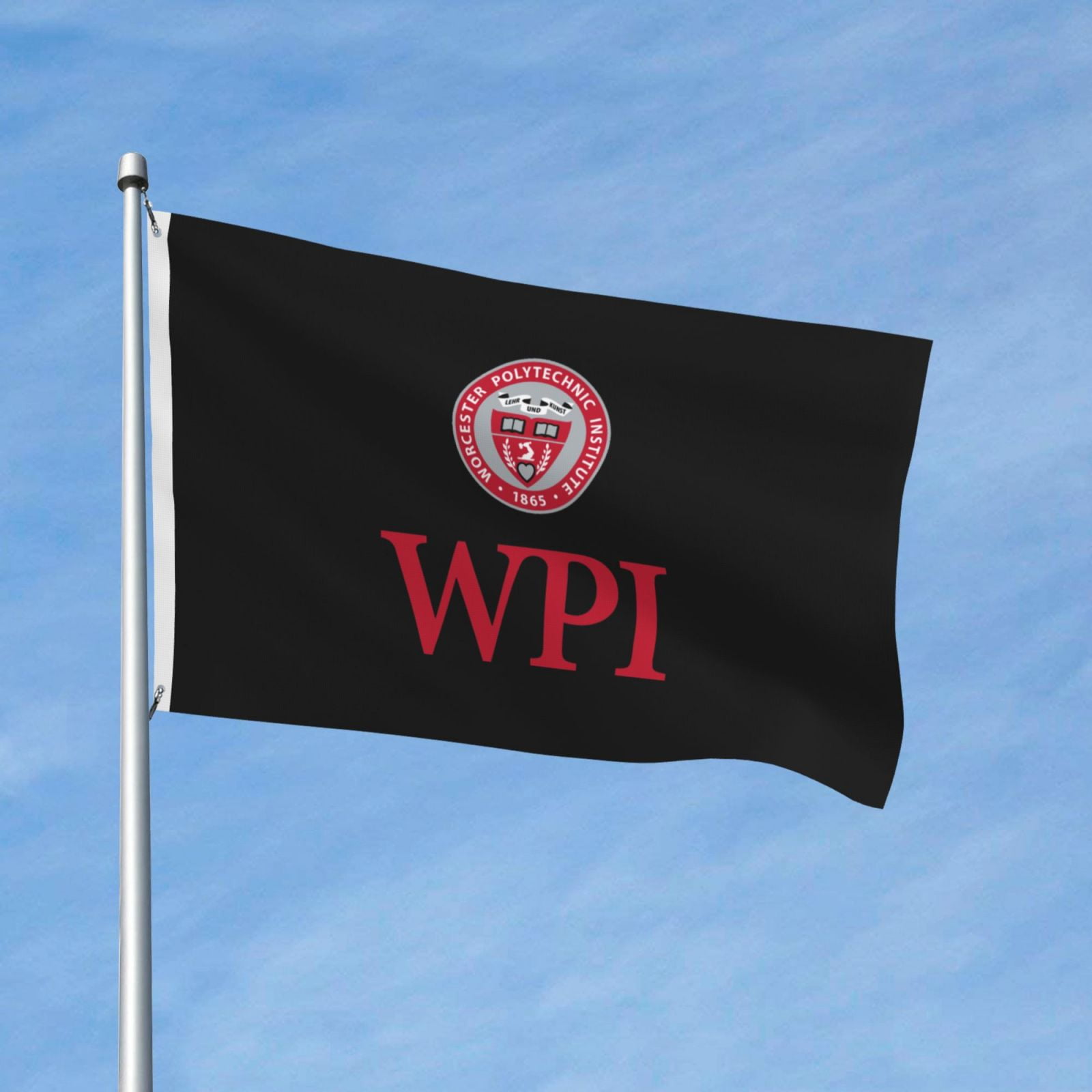 Worcester Polytechnic Institute Logo 3x5 Ft Flag Double Sided Indoor ...