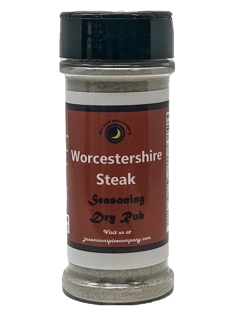 June Moon Spice Company's Worcestershire Steak Seasoning Dry Rub | 5.5 ...