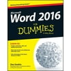 For Dummies (Computers): Word 2016 for Professionals for Dummies ...