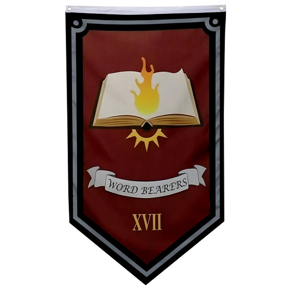 Word Bearers Legion V-Shape Flag Banner Home Yard Garden Decor 30x50in ...