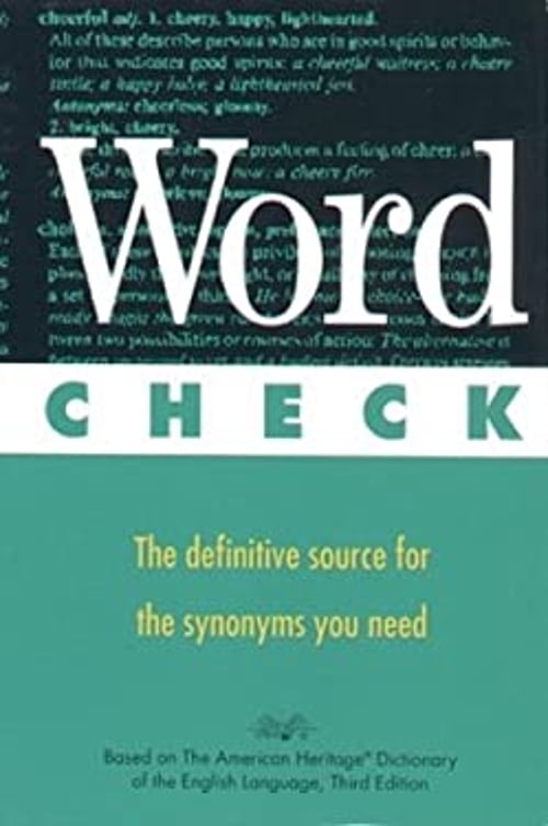 Pre-Owned Word Check (Hardcover) by Houghton Mifflin Company, American ...