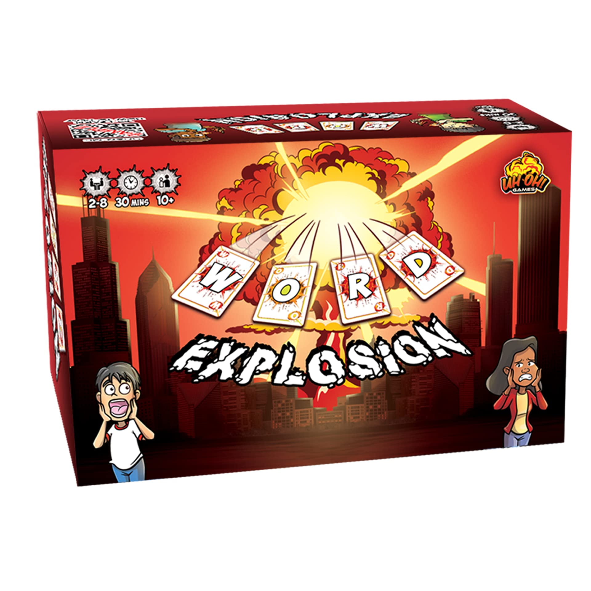 Word Explosion: Strategic Letter-Based Family-Friendly Party Game ...