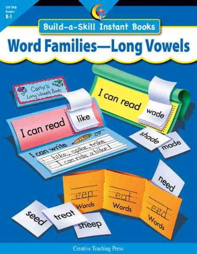 Pre-Owned Word Families-Long Vowels - Walmart.com