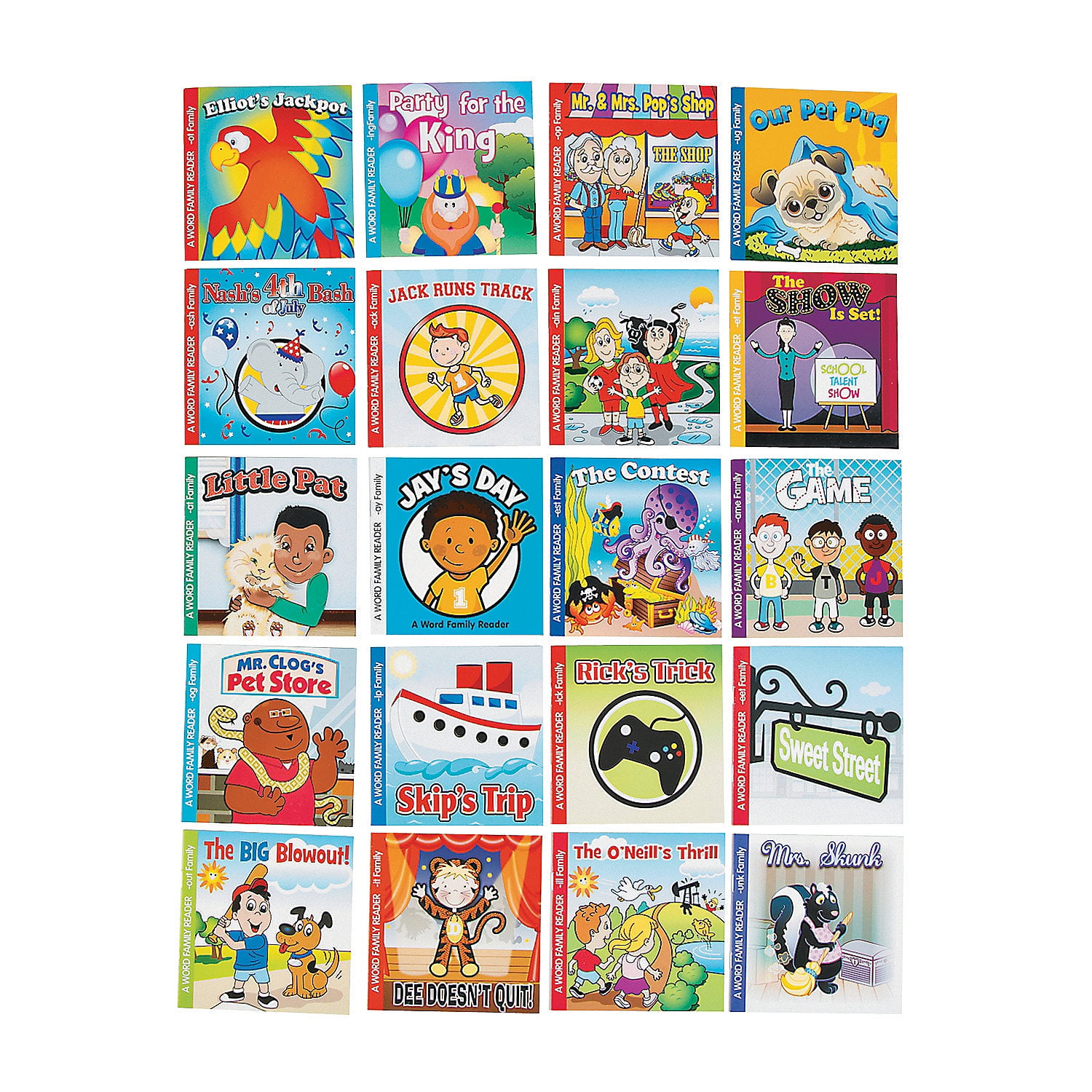 Word Family Reader (20Pc) - Educational - 20 Pieces - Walmart.com